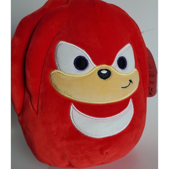 Kellytoy | Toys | Squishmallow Sonic The Hedgehog Knuckles Plush Red ...